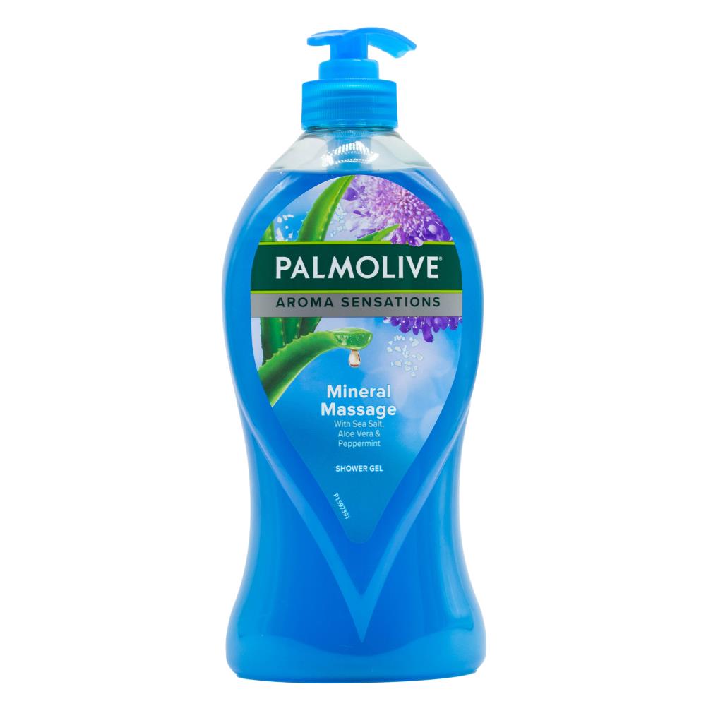 Pk3 X Palmolive 750ml Shower Gel Aroma Sensations Mineral Massage With ...